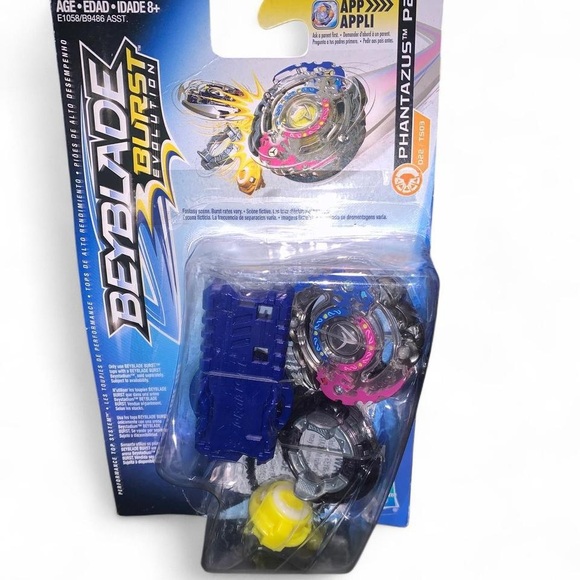 Hasbro | Toys | Hasbro Beyblade Burst Evolution Phantazus P2 Blue Pink ...